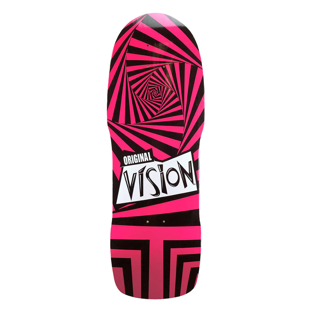 Vision Skateboard Deck Original Modern Concave Pink/Black 10" x 29.75 ...