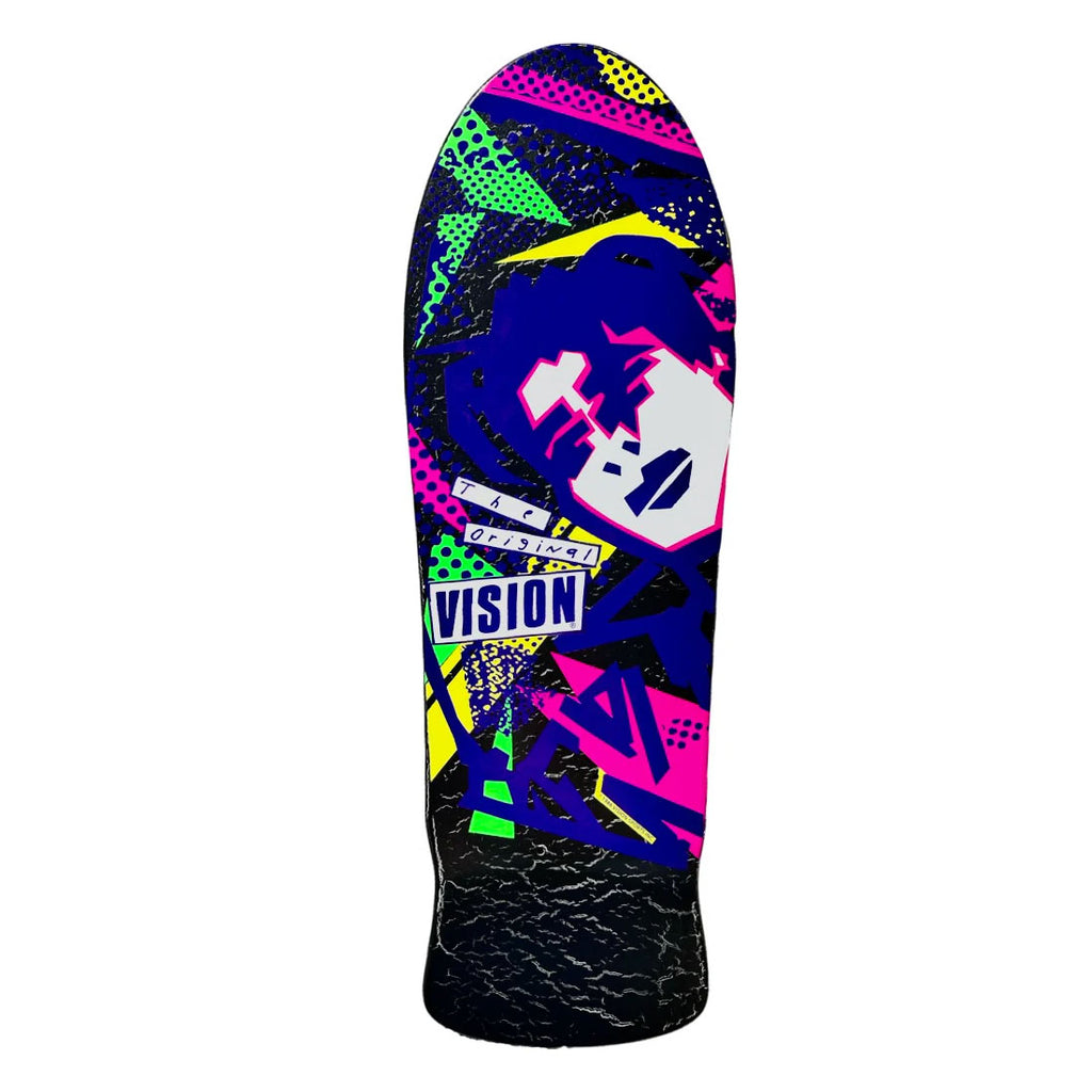 Vision Skateboard Deck Crackle Original Gonz Limited Black/White 10" x ...