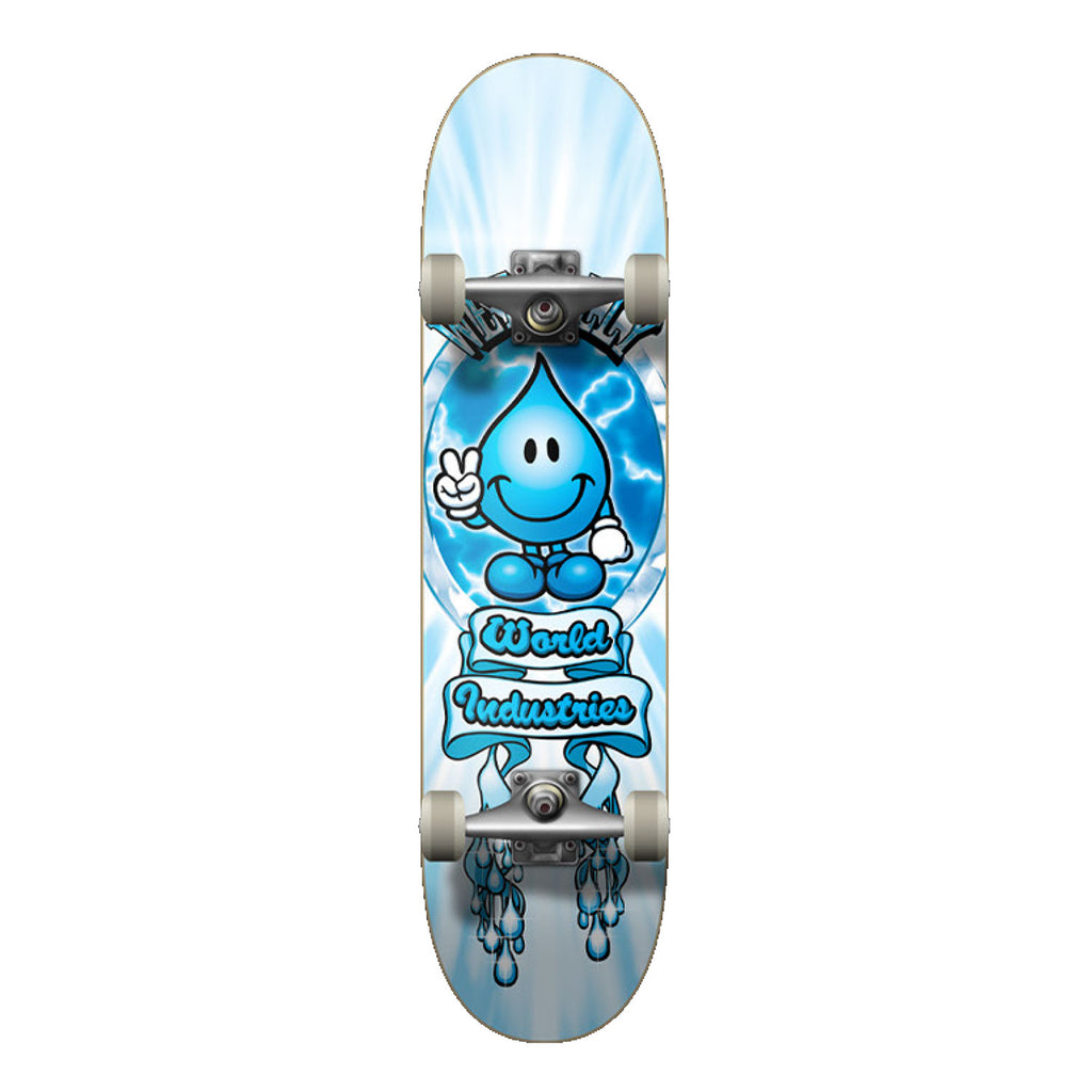 World Industries Skateboard Complete Wet Willy Icon 7.25" x 29.2" Read ...
