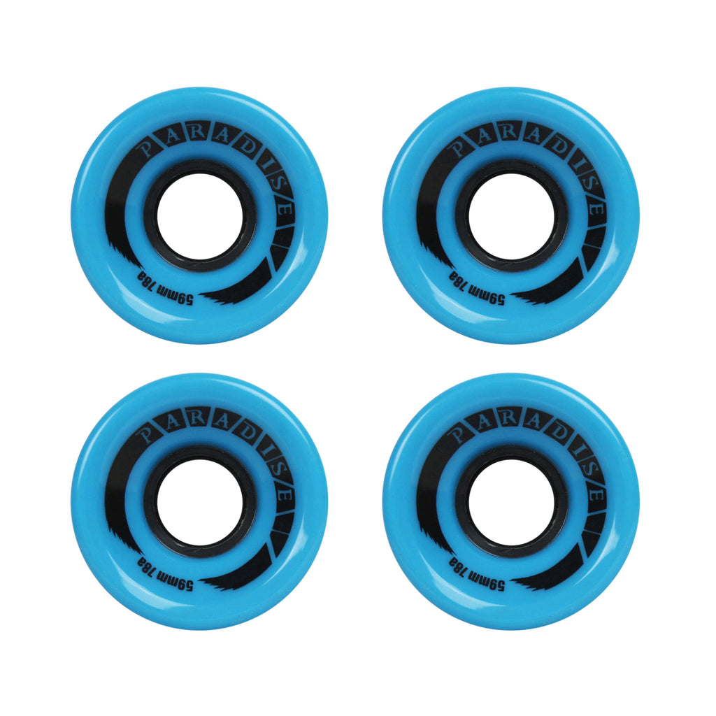 Paradise Cruiser Wheels - 59mm Blue – TGM Skateboards