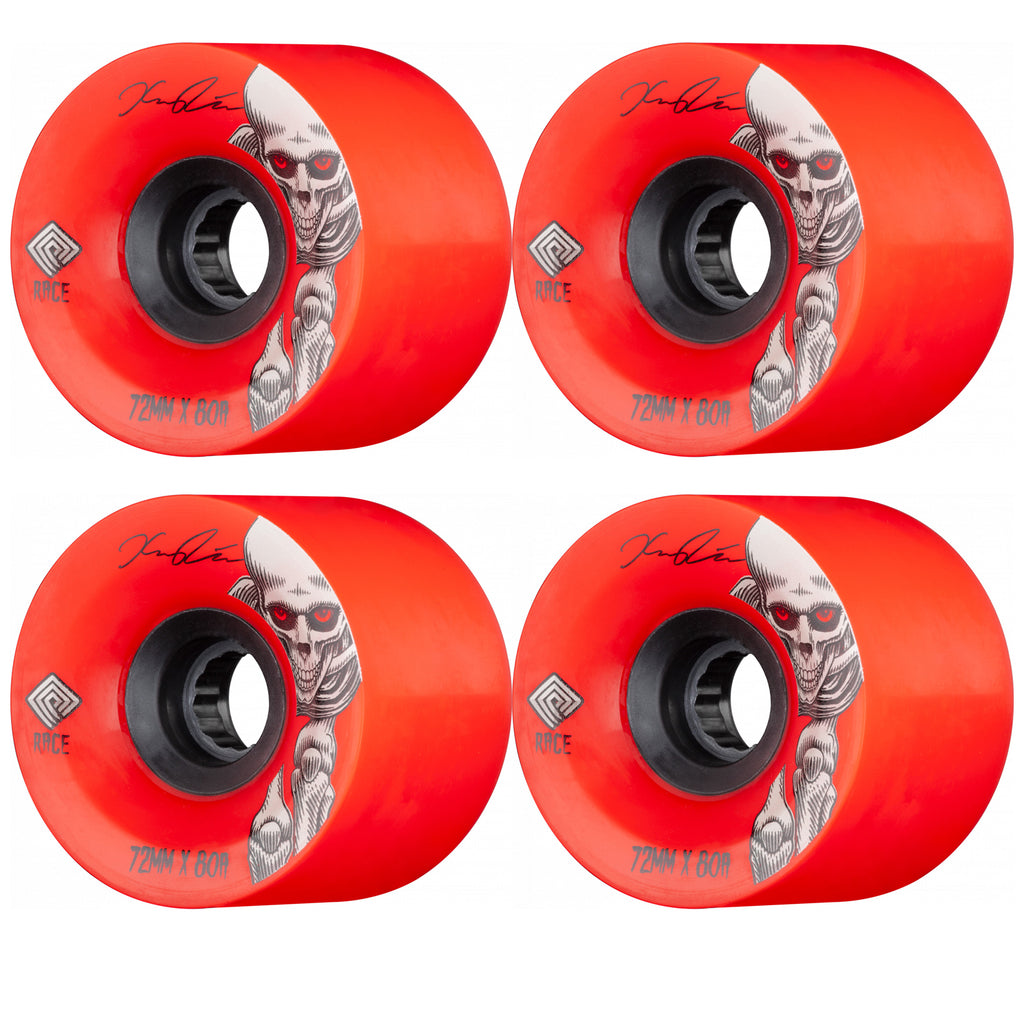 Powell Peralta Longboard Wheels Kevin Reimer 72mm 80A Race Red – TGM ...