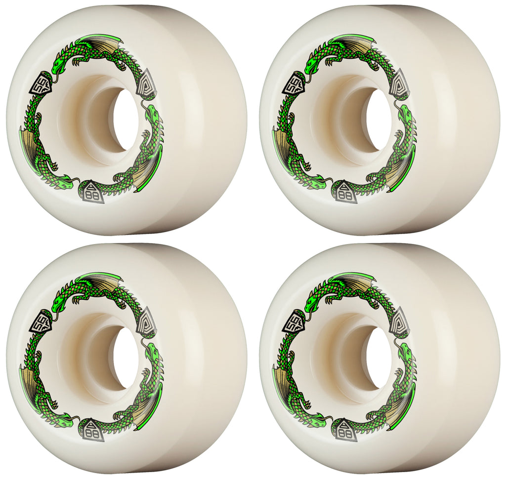 Powell Peralta Skateboard Wheels 56mm x 36mm Dragon Formula 88A V6 Sha ...