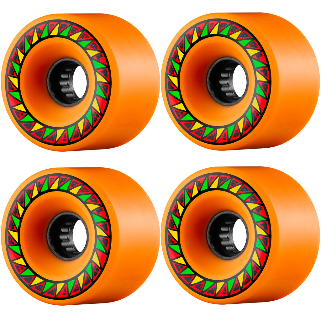 Powell Peralta Wheels 69mm Primo 78A Paster Orange Skateboard Longboar ...