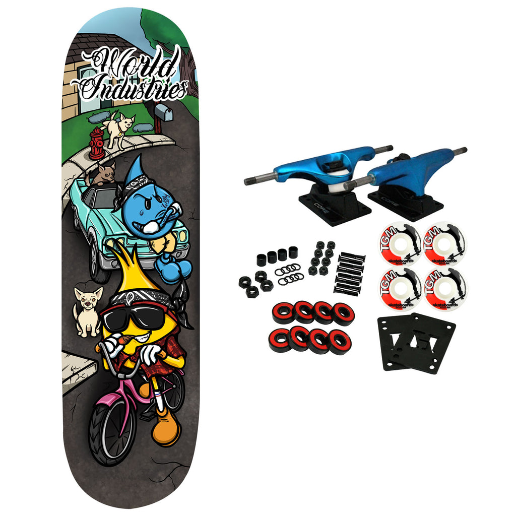 World Industries Skateboard Complete Cholo 8.0" – TGM Skateboards