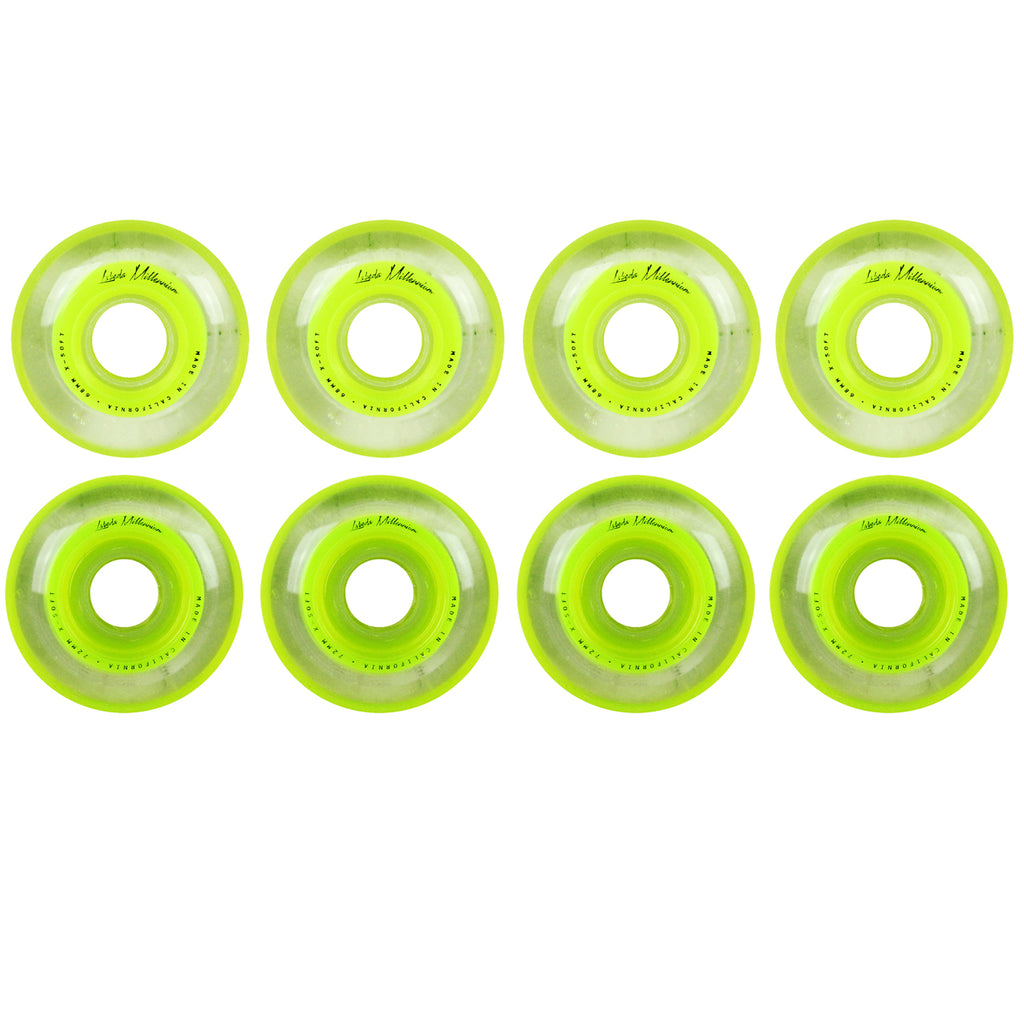 Labeda Roller Hockey Wheels - Millennium Gripper 68/72 Youth HiLo 74A ...