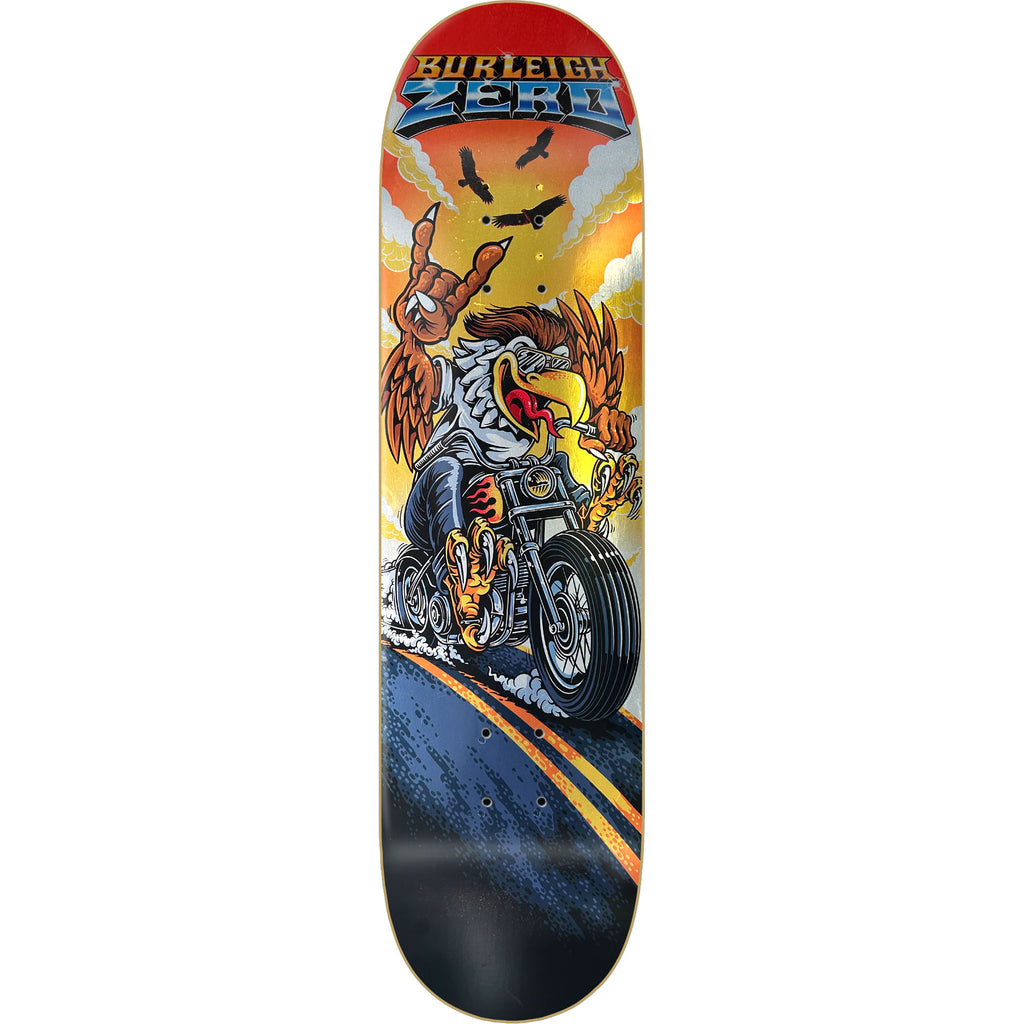 Zero Skateboard Deck Burleigh Rockin Eagle 8.5" x 32.3" – TGM Skateboards