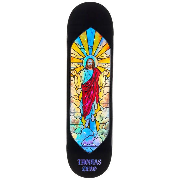 Zero Skateboard Deck Thomas Stained Glass 8.25" x 31.9" – TGM Skateboards