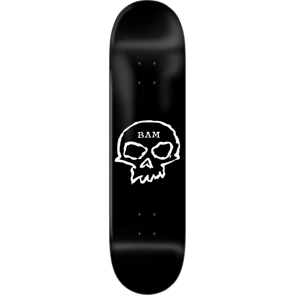 Zero Skateboard Deck Bam Margera Single Skull 8.25" x 31.9" – TGM ...