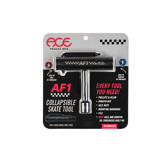 Ace Trucks AF1 Skate Tool - All in One - Axle/Kingpin Rethreader - Ste ...