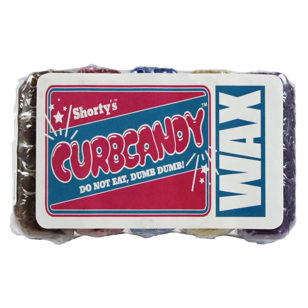Shorty's Wax Curb Candy 5pcs Assorted w/ Sticker – TGM Skateboards