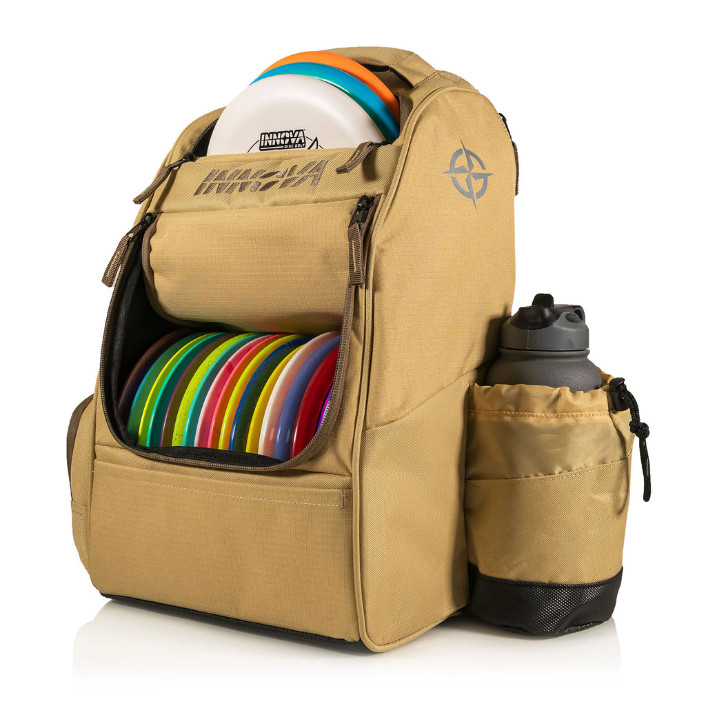Innova Disc Golf Backpack Bag Adventure Pack - Sand/Coffee – TGM ...