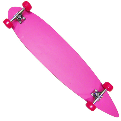 Pink Longboard Skateboard Complete Deck, Trucks, Wheels – TGM Skateboards