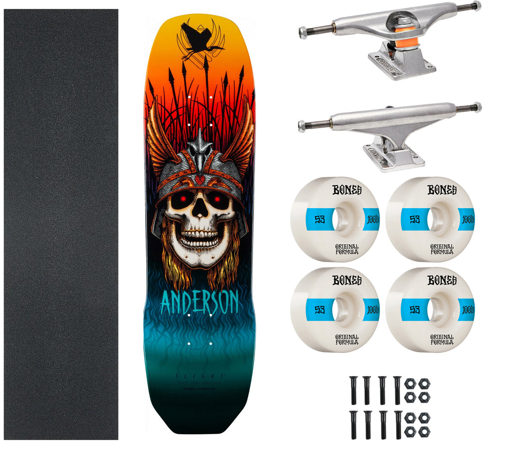 Powell Peralta Andy Anderson Flight 8.45" Skateboard Independent Truck ...