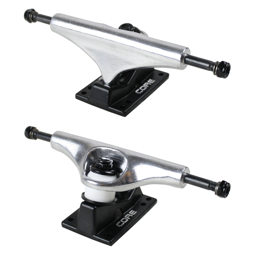 Core Trucks 5.5 (8.25") Silver / Black Base – TGM Skateboards