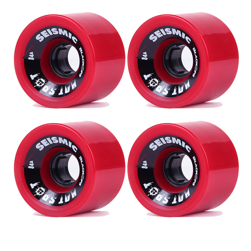 Seismic Wheels Hot Spot Red 63mm x 45mm 84A – TGM Skateboards