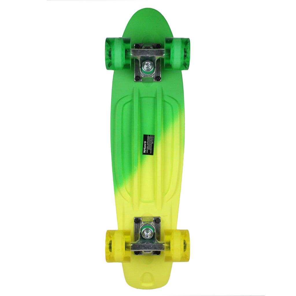Street Surfing Plastic Cruiser Beach Board Spectrum Lemon Lime – TGM ...