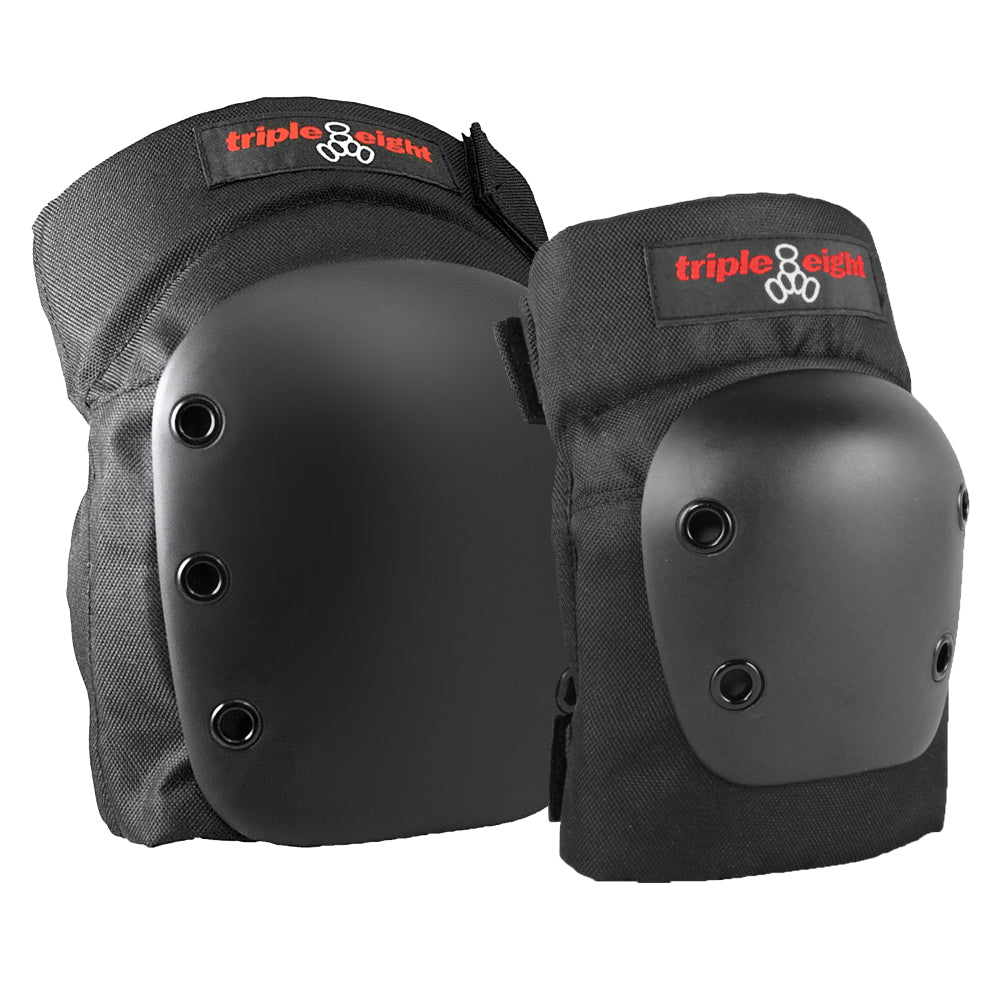 Triple 8 Pad Set Street 2-Pack Black Medium – TGM Skateboards