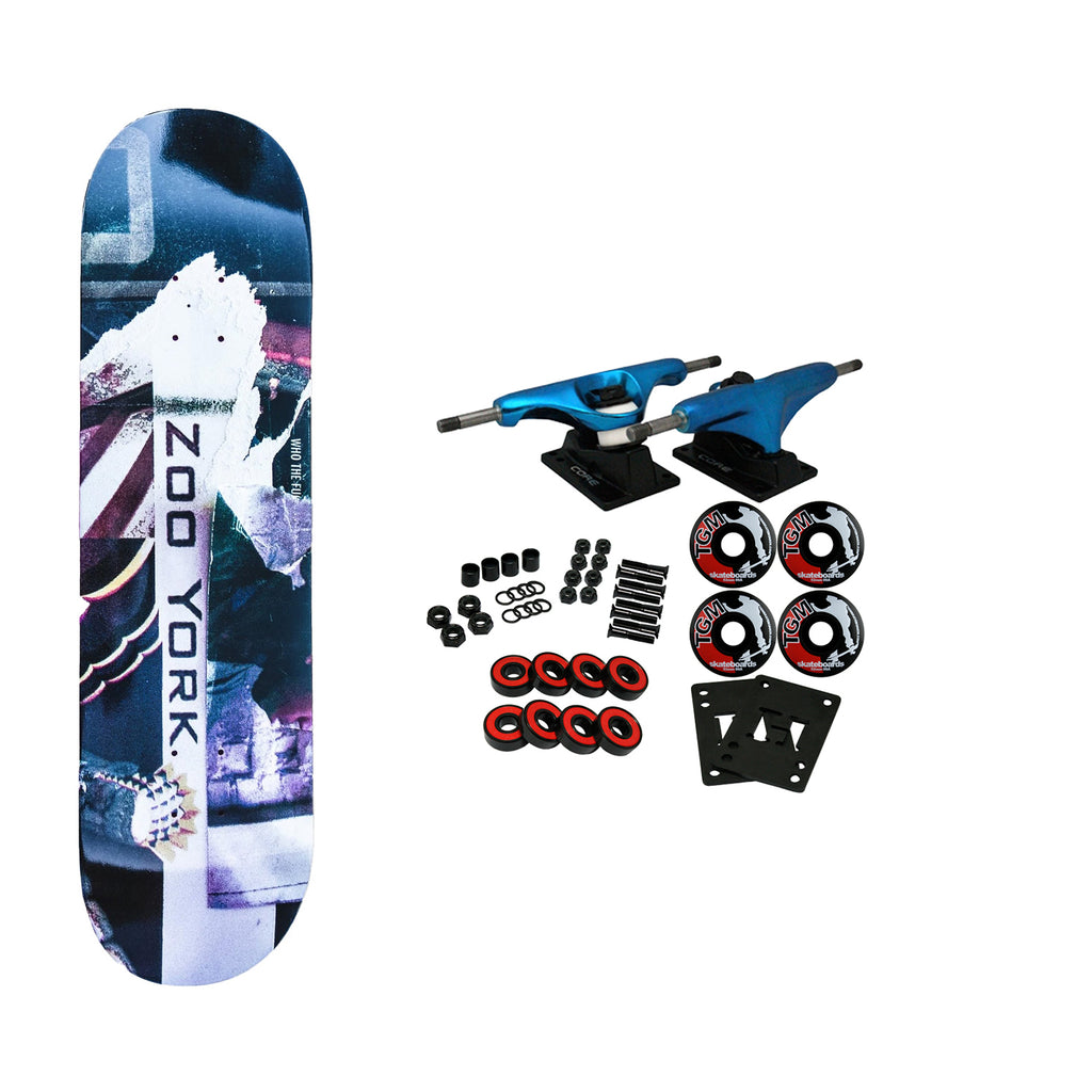 Zoo York Complete Bank Gothic 7.75" – TGM Skateboards